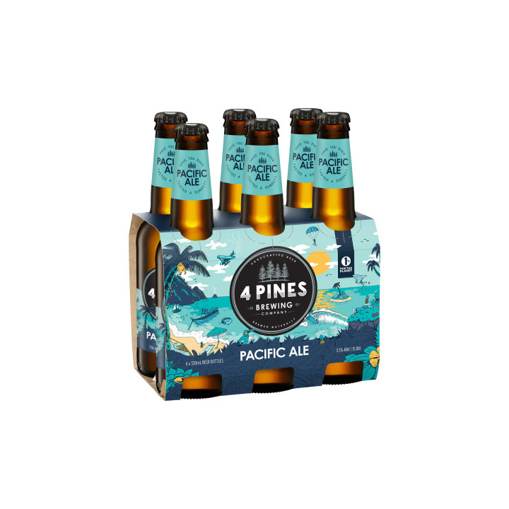 4 Pines Pacific Ale 330ml – The Loose Dozen - Fine Wine & Spirits
