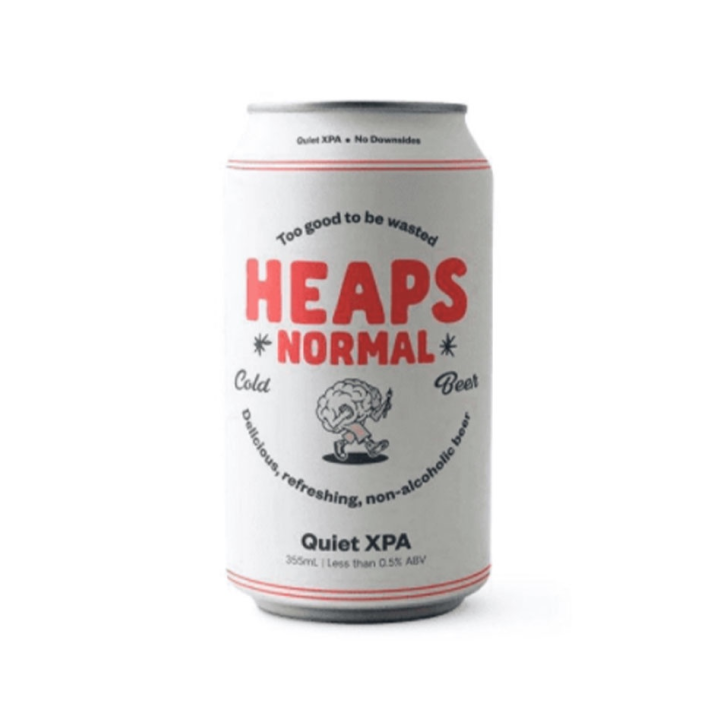 Heaps Normal Quiet XPA non-alcoholic 375ml – The Loose Dozen - Fine ...