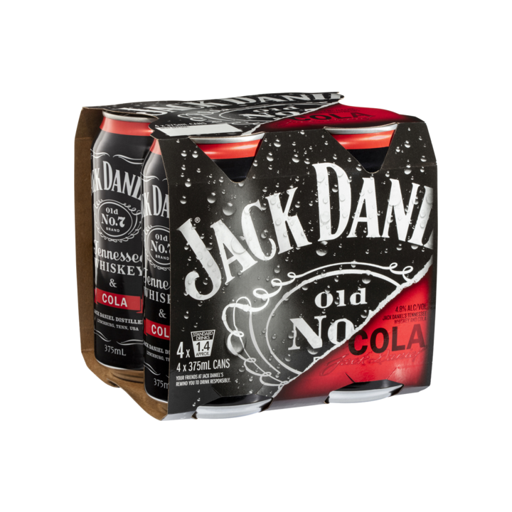 Jack Daniel's Cola 375ml – The Loose Dozen - Fine Wine & Spirits